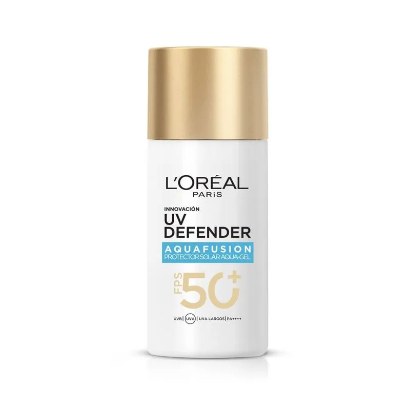 Protector Solar L’Oréal Paris UV Defender Aqua Fusion FPS50+ 50ml ...